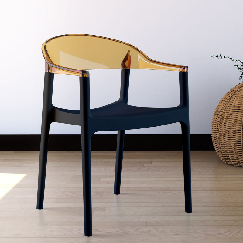 AllModern Stella Stacking Patio Dining Armchair & Reviews | Wayfair